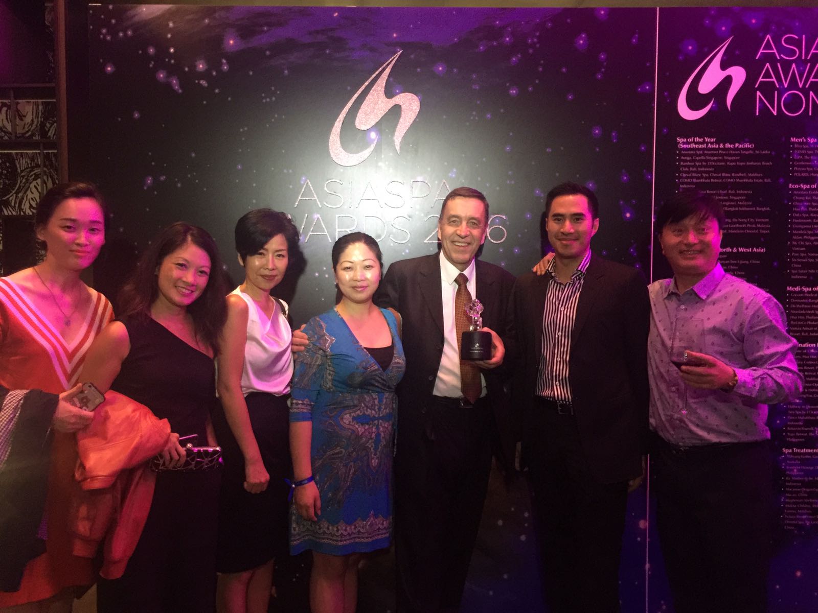 PEVONIA BOTANICA wins PHYTO LINE OF THE YEAR at ASIA Spa Awards Ceremo
